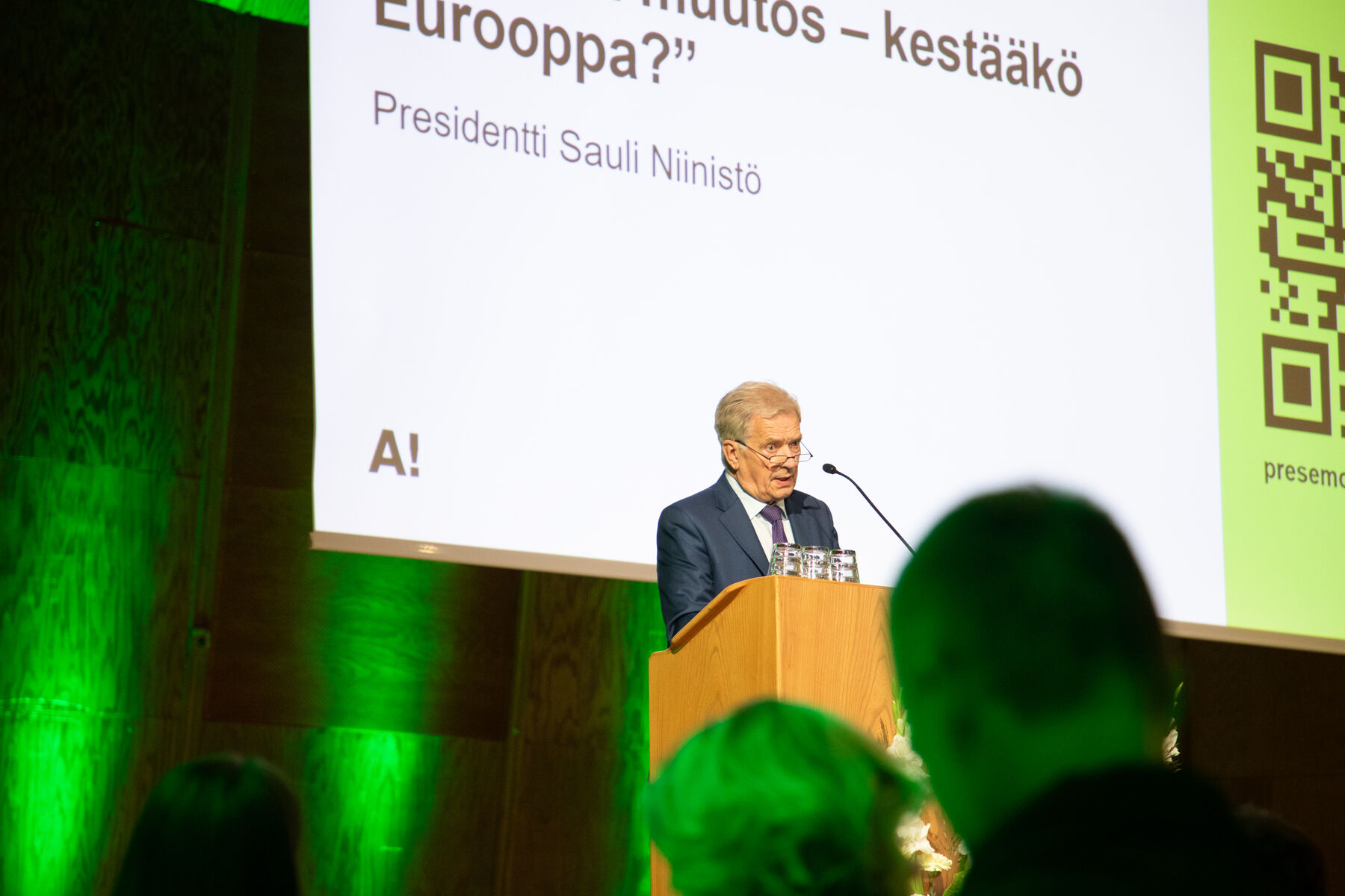Presidentti Sauli Niinistö: Rauha ja turva eivät ole itsestäänselviä ja ...